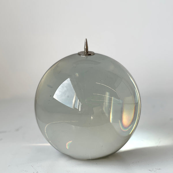 GLASS SPHERE PRICKET - SALADINO